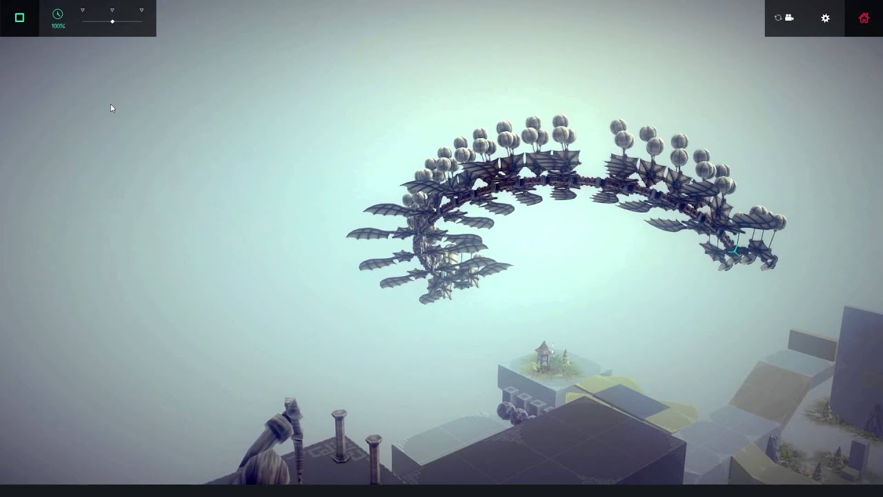 Besiege Alpha Gameplay - Flying Snake - Community Machine Spotlight #29 ...