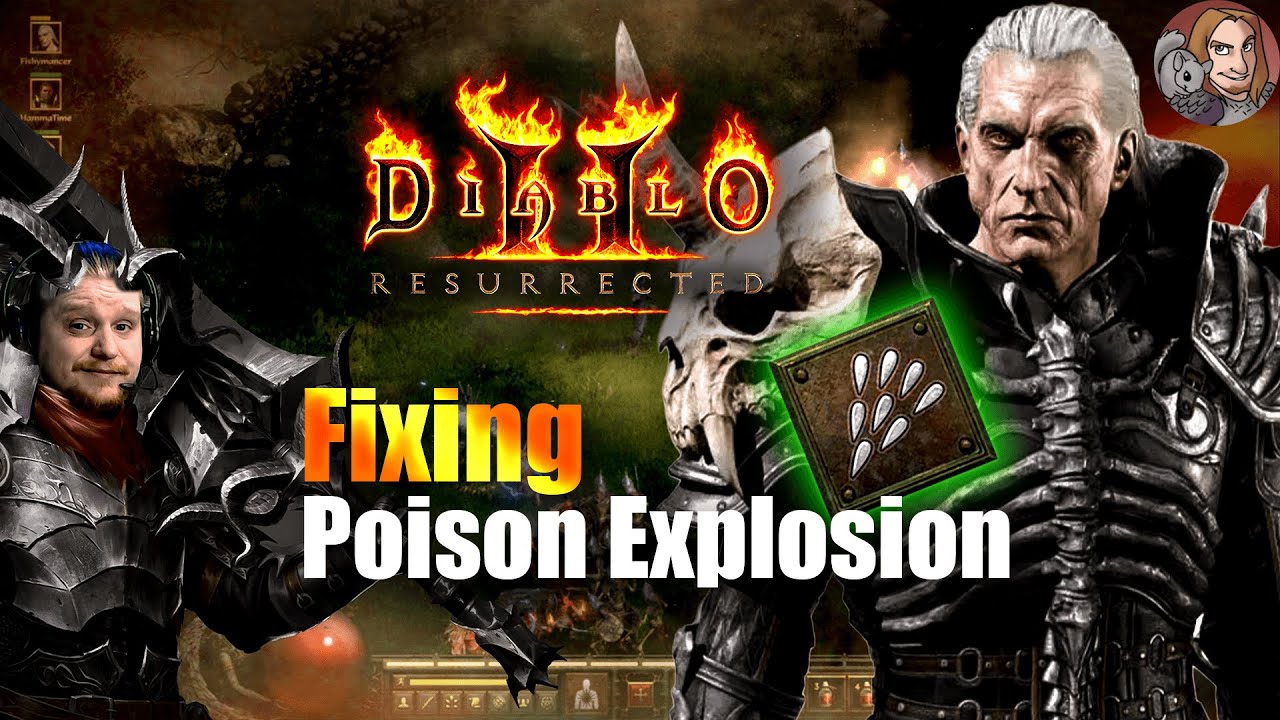 Diablo II Resurrected - Fixing Poison Explosion Necro (Game Rant) - YouTube