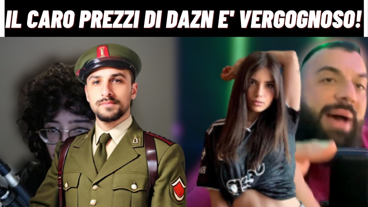 CONTROCALCIO: IL CARO PREZZI DI DAZN E' INGIUSTIFICABILE! EN3RIX "ORA ...