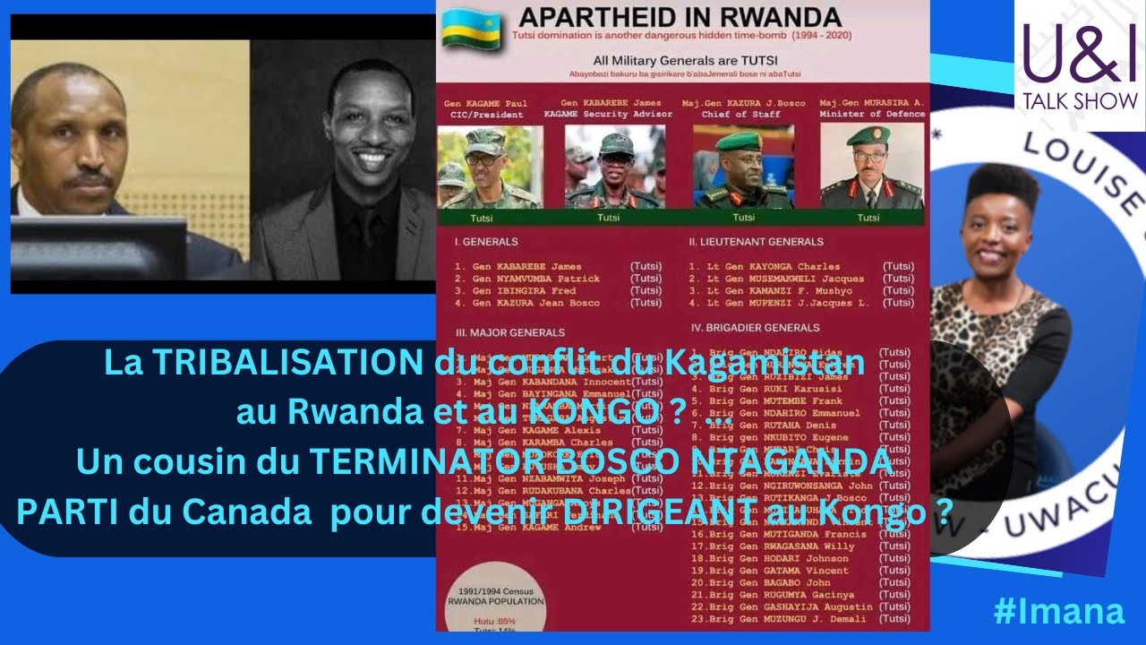 Des Tribalistes du Kagamistan face au KONGO? WILLY MANZI, COUSIN de ...
