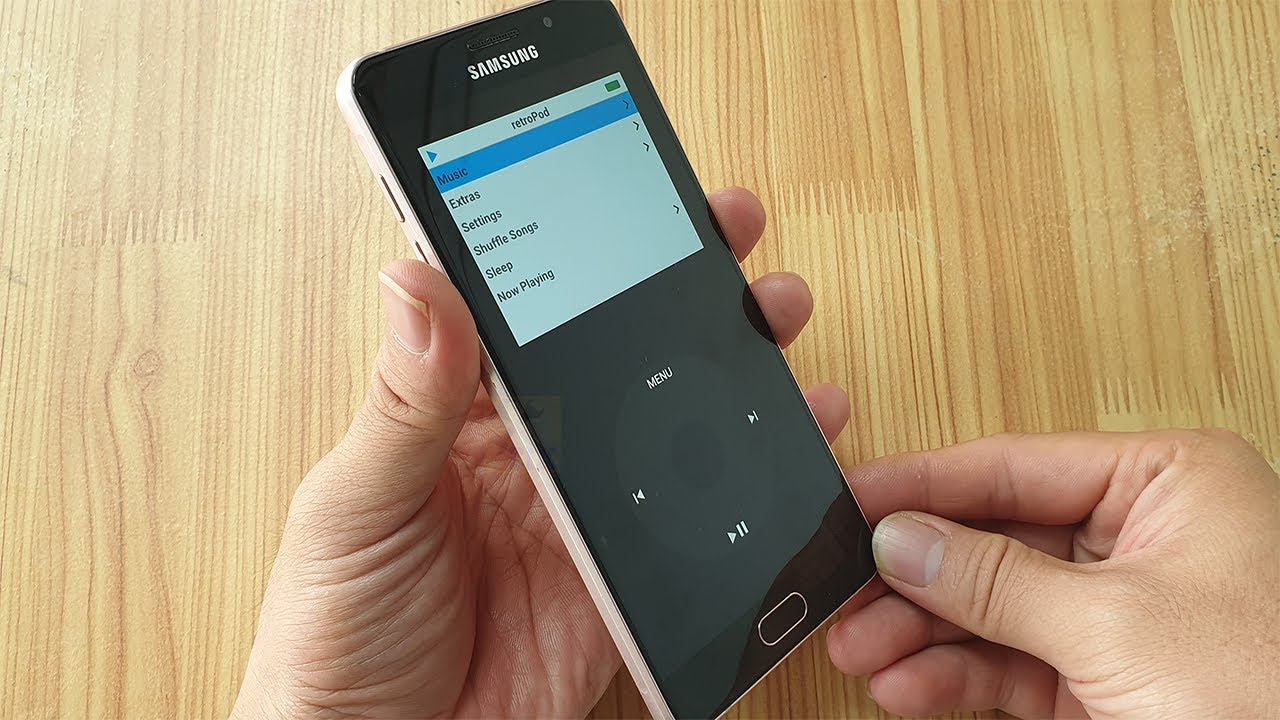 Turn Android phone into iPod music player "Super Top" - YouTube