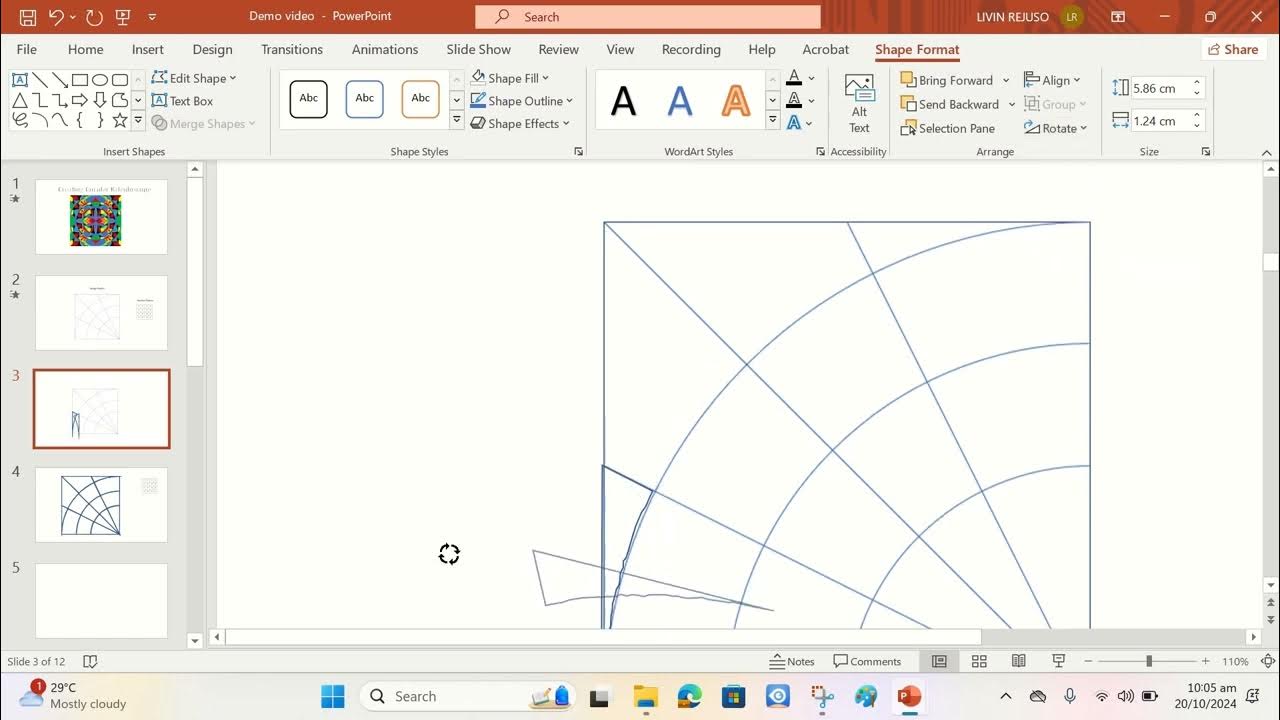 Electronic Modulo Art Design Circular Kaleidoscope Part 2 - YouTube