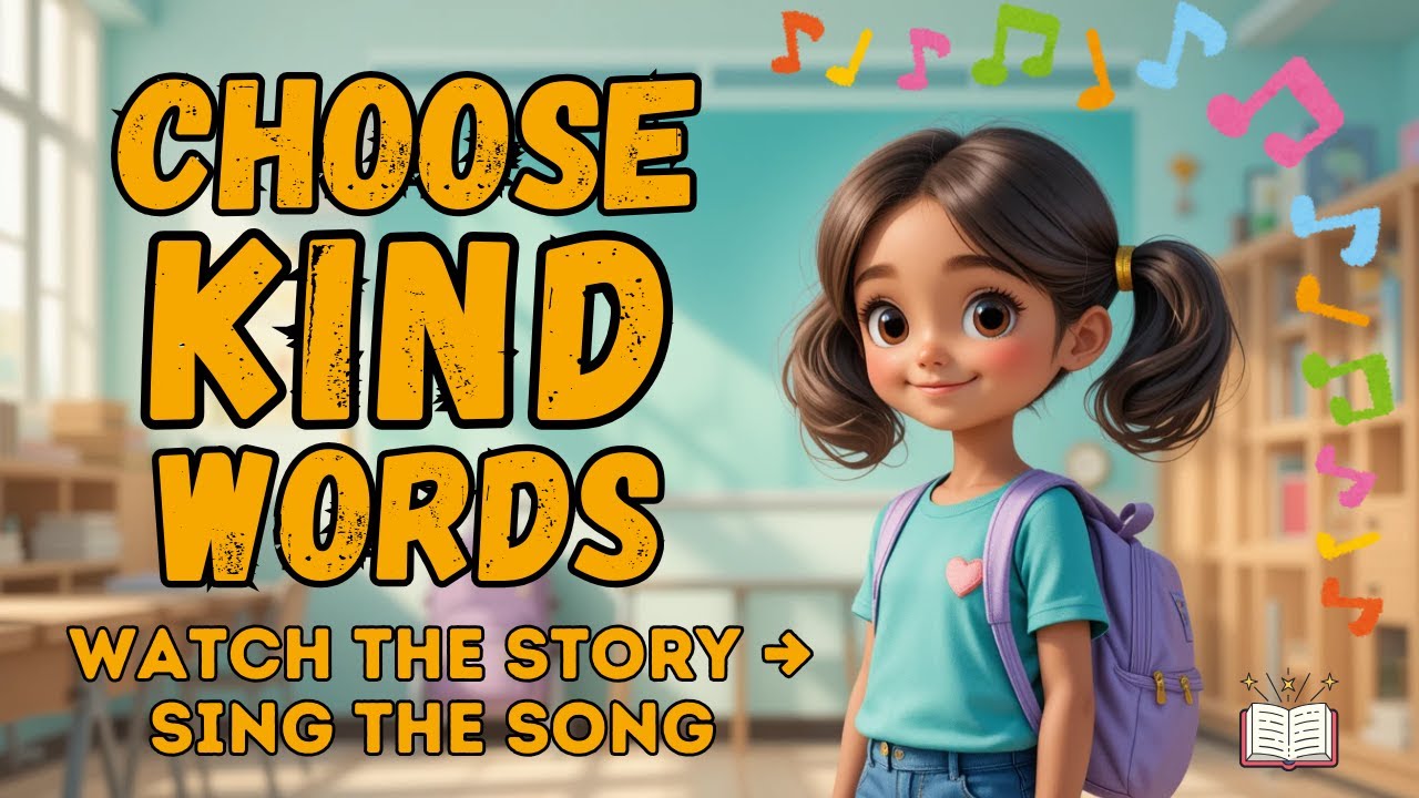 Choose Kind Words 🌟 | Story + Song for Kids - YouTube