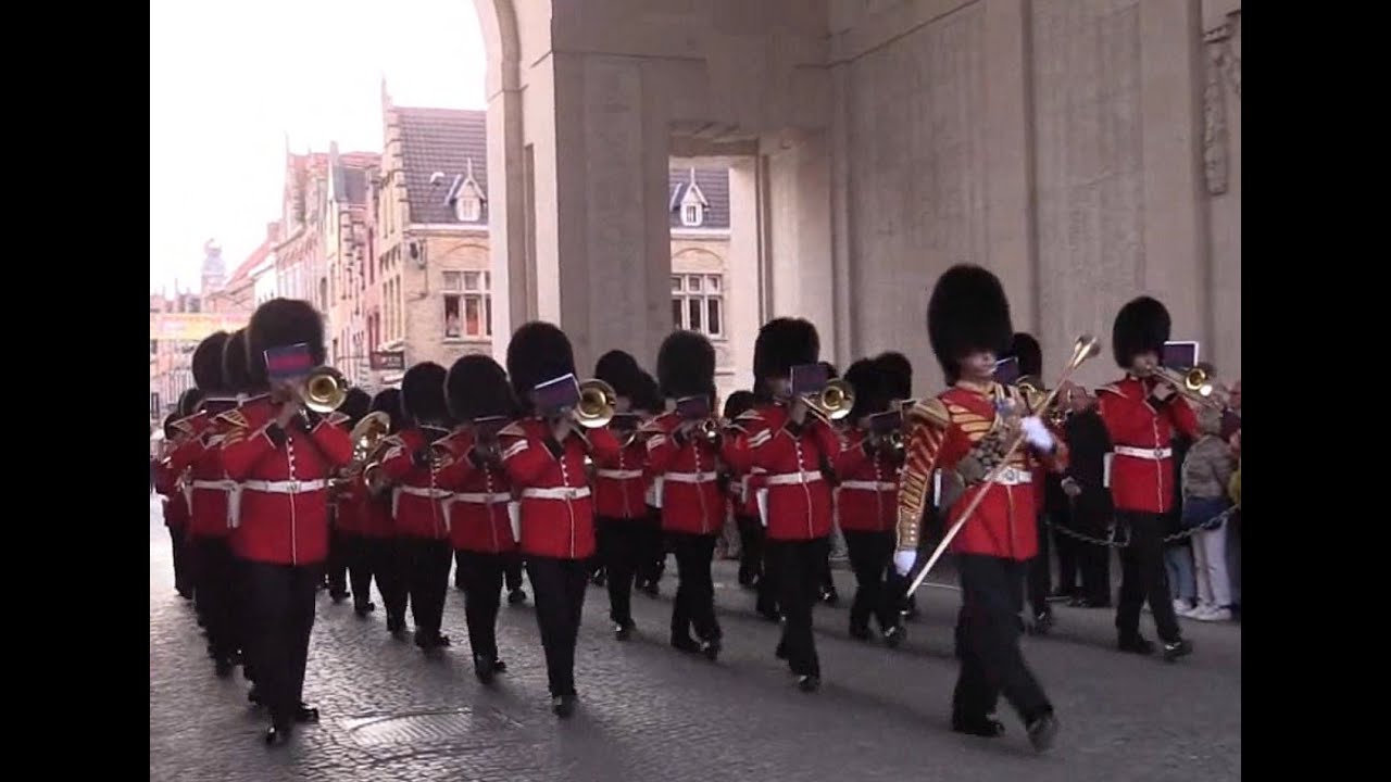 The Band of The Grenadier Guards and The Last Post at the Menin Gate ...