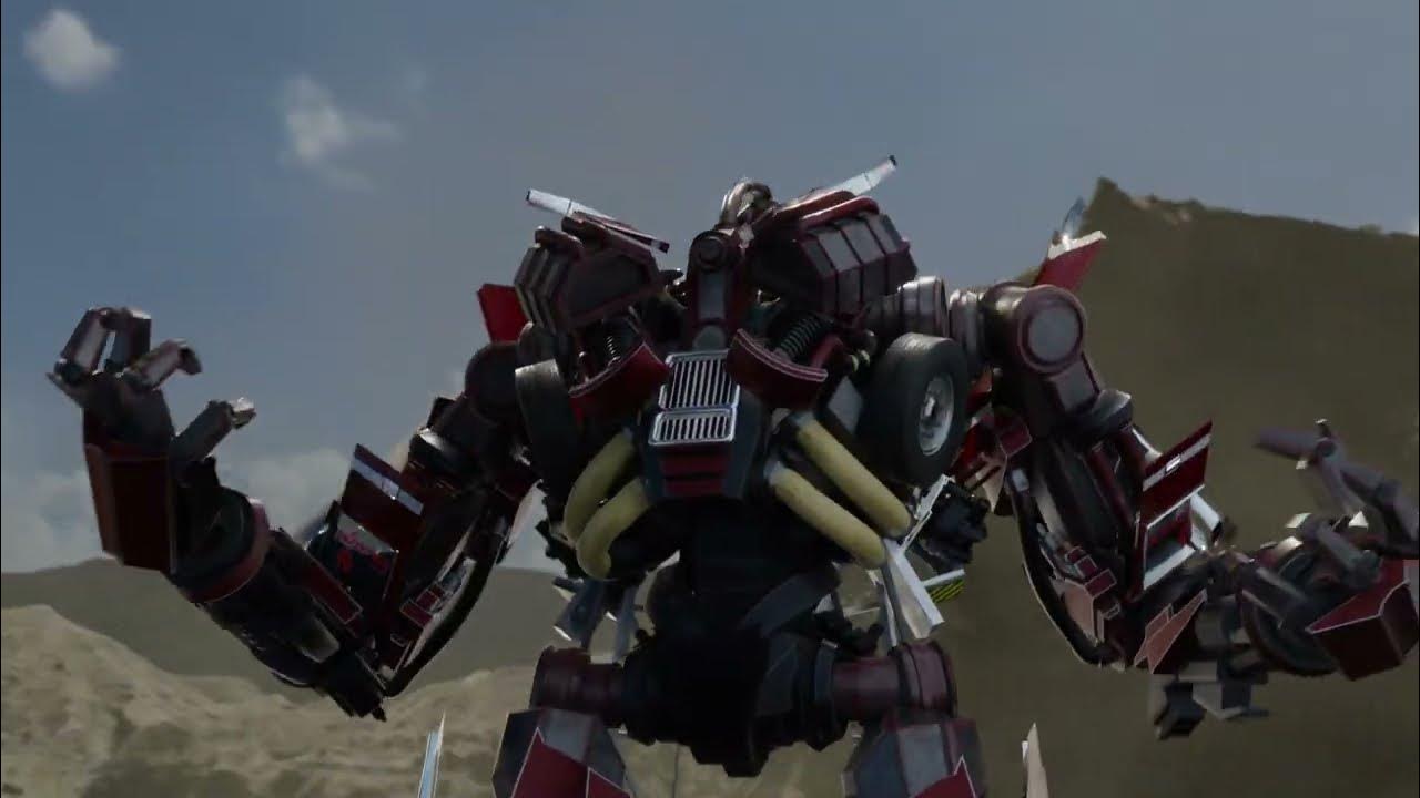 Transformer Animation (blender) 48 HR challenge - YouTube