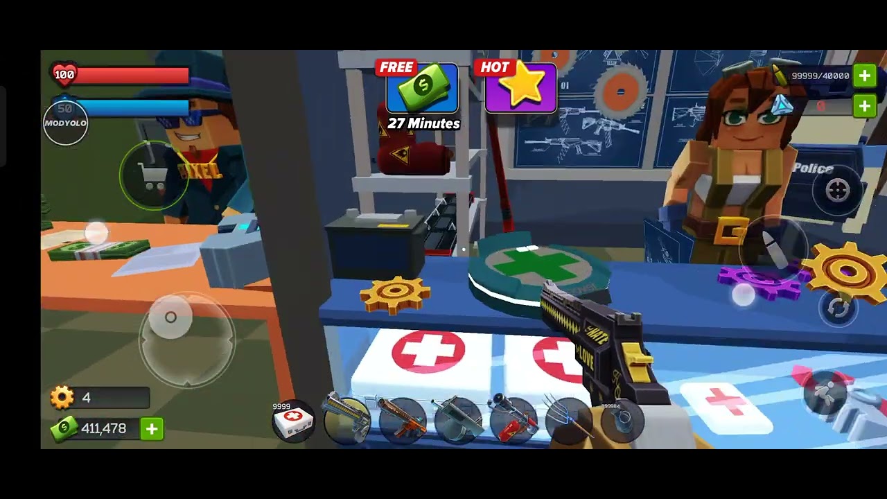 Main game Pixel combat - YouTube