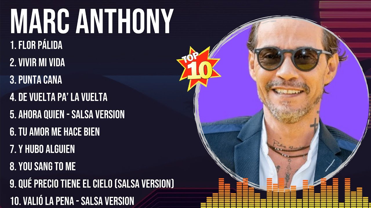 Marc Anthony Greatest Hits Full Album ~ Top Songs of the Marc Anthony ...