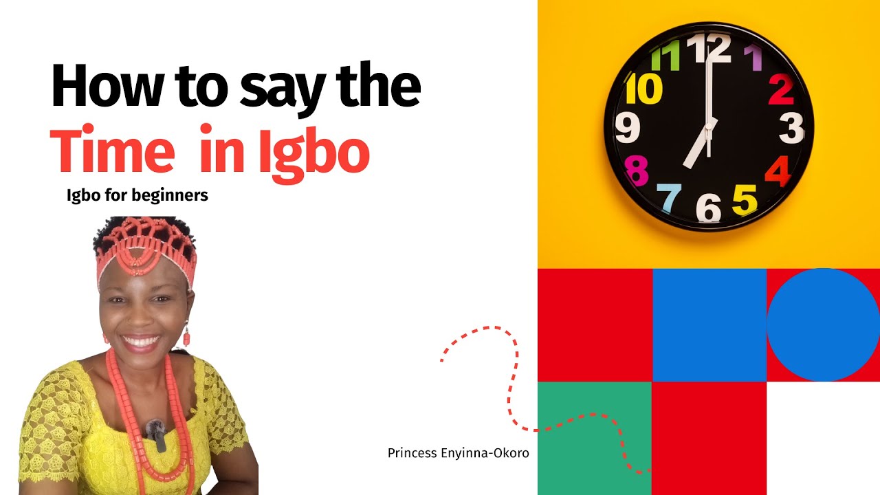 How to say the time in Igbo Part 3// Counting numbers 1 to 20 in Igbo ...