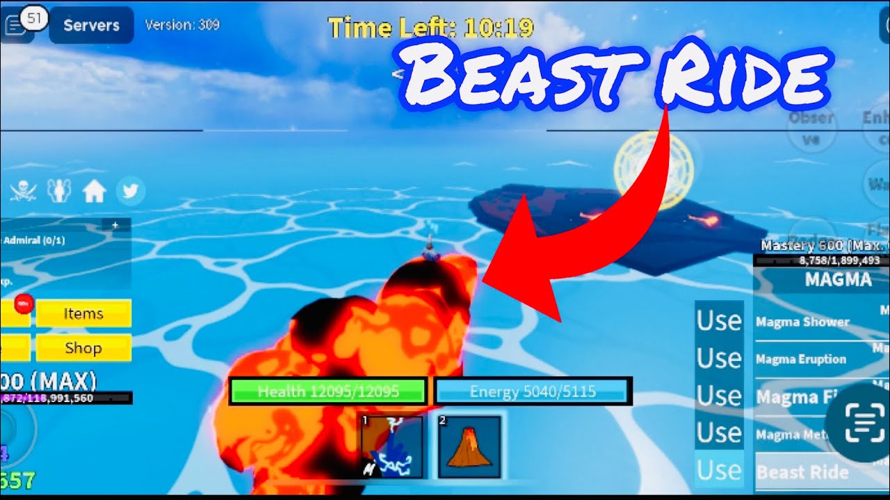 How to awaken Magma Fruit | Magma Fruit Awakening process - YouTube