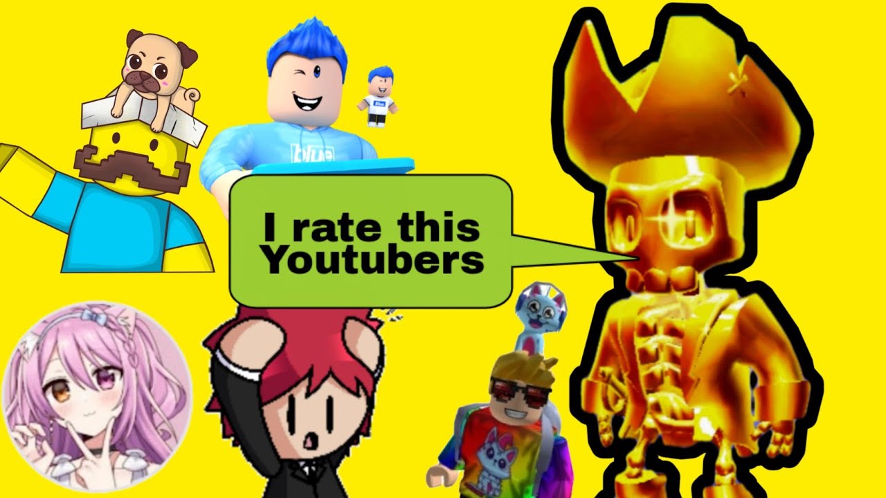 I rate all Youtubers , all trash ? (Part 1) - YouTube