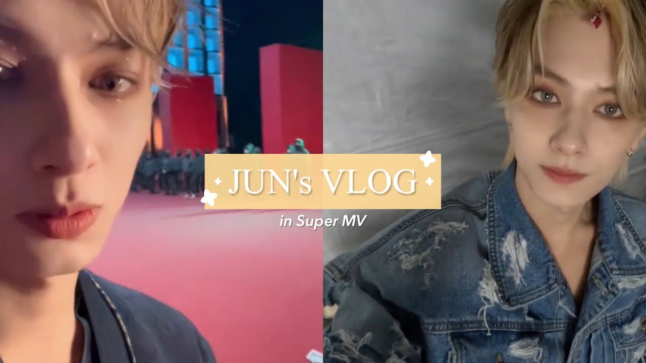 [ENG SUB] 230511 SEVENTEEN JUN's Vlog | Super MV behind - YouTube