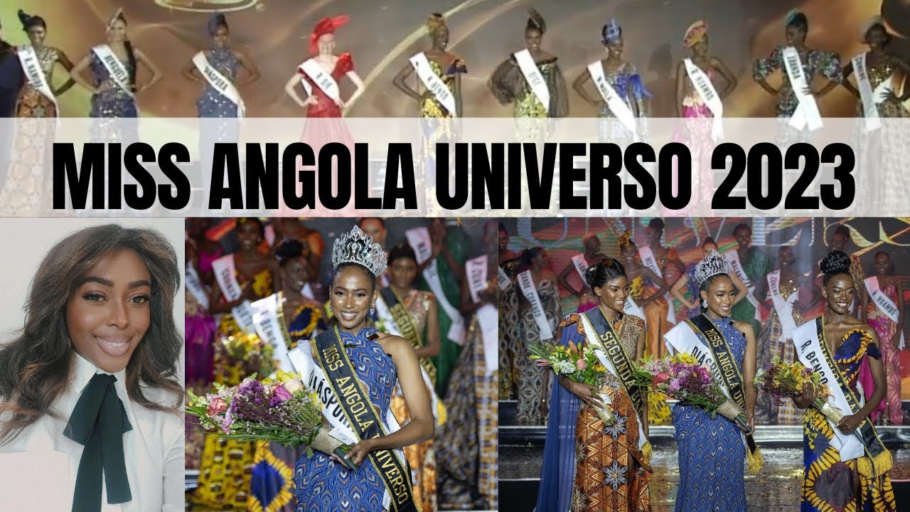MISS ANGOLA UNIVERSO 2023 I ANA BÁRBARA COIMBRA I A COROA - YouTube