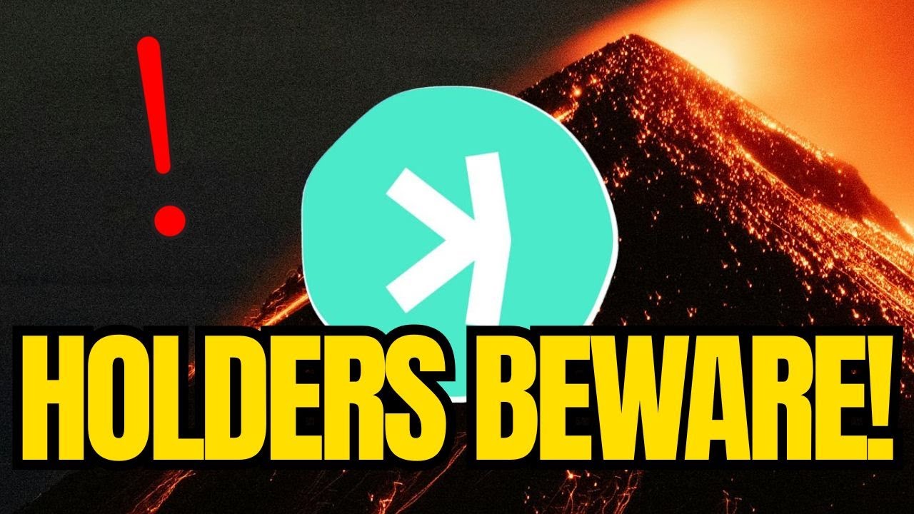 KASPA (KAS) HOLDERS BEWARE OF THIS, HERE IS WHY !!! | LISTEN CLOSE | KASPA CRYPTO NEWS TODAY‼️ ...