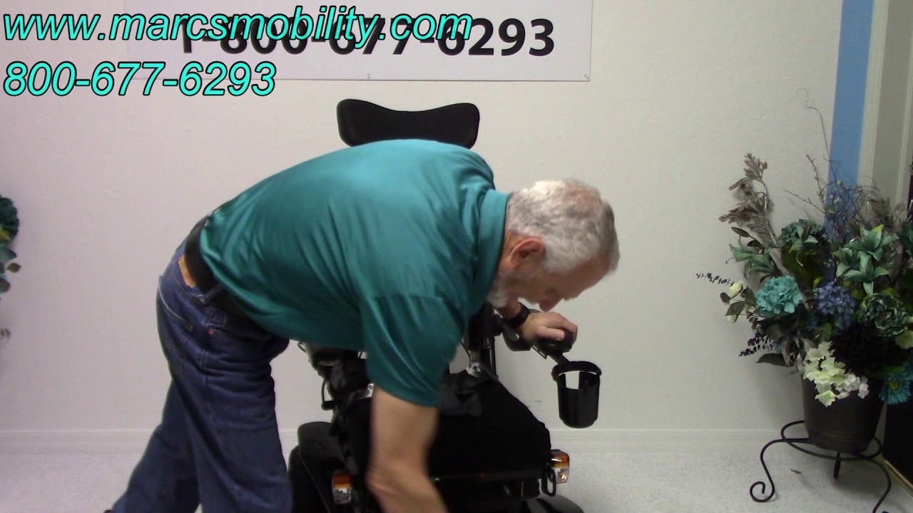 Off Road Extreme Power 4 Wheel Drive Power Chair #2129 - YouTube