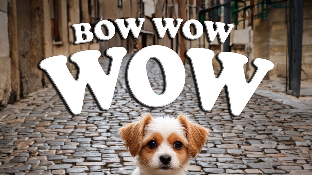 BOW, WOW, WOW | Nursery Rhyme - YouTube