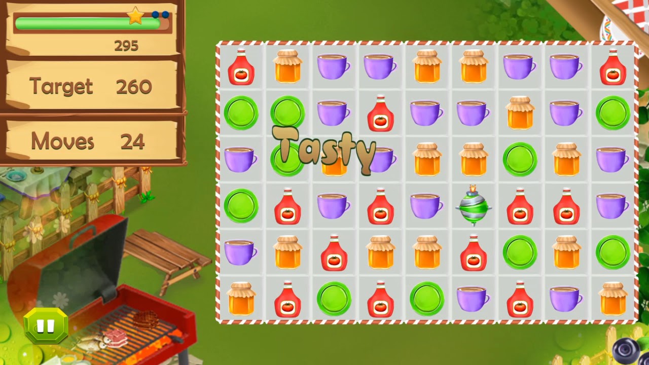 My Cafe Story: Family Restaurant Match 3 Game - Android Game Play - YouTube