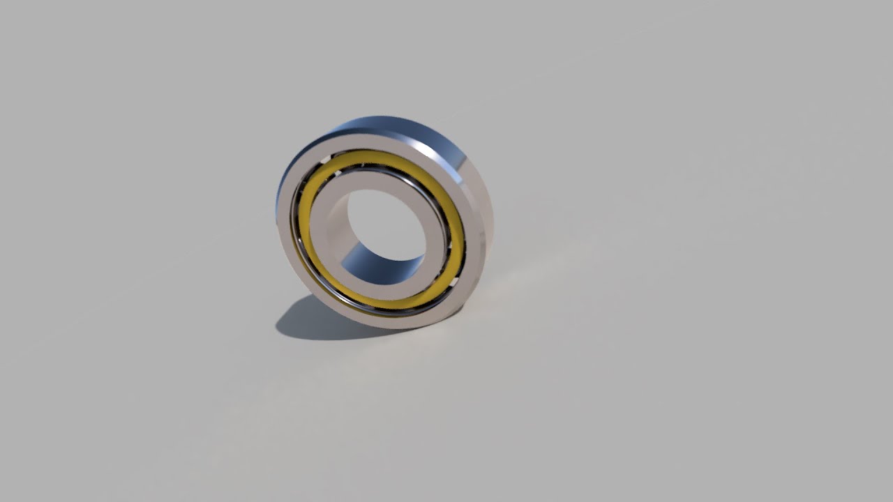 [Speed Modeling] Fusion 360 Bearing_Basic - YouTube