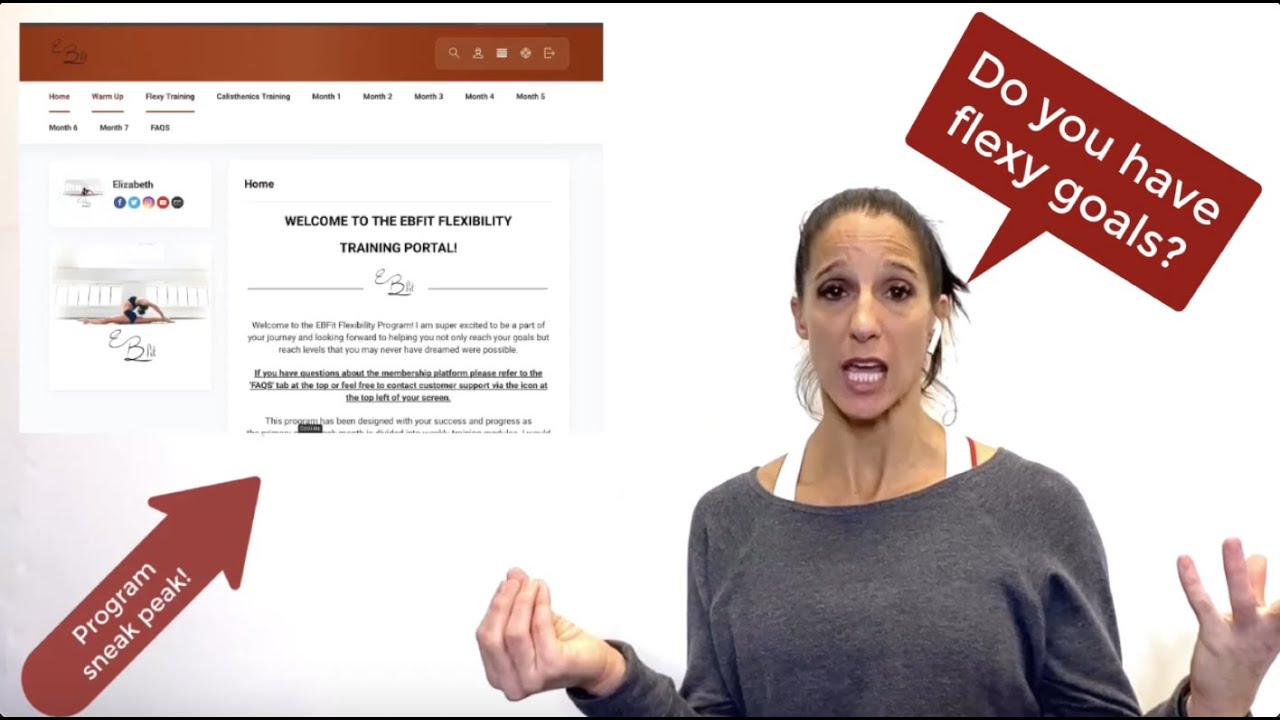 EBFit Flexibility Program - Need more flexibility in your life? - YouTube