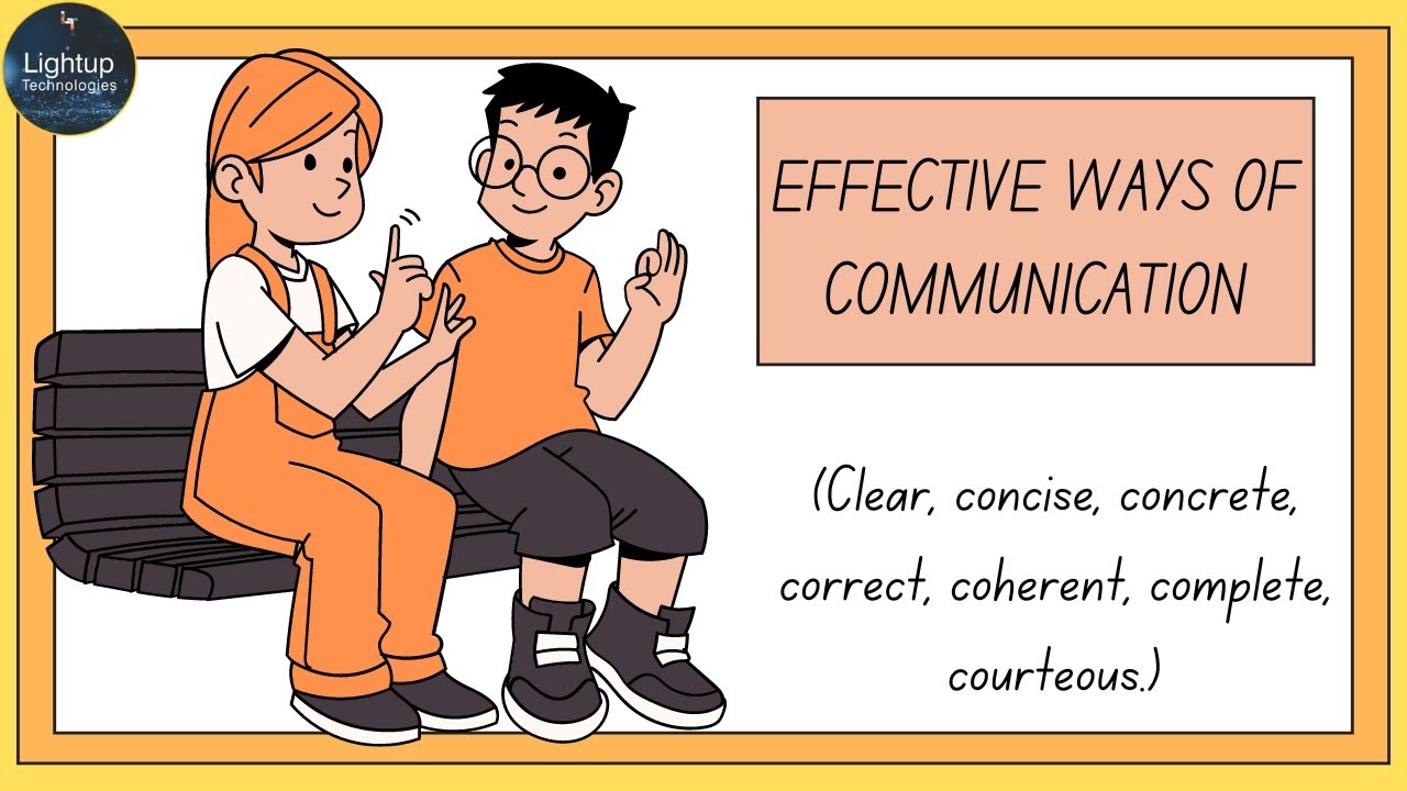 Effective ways of Communication - YouTube