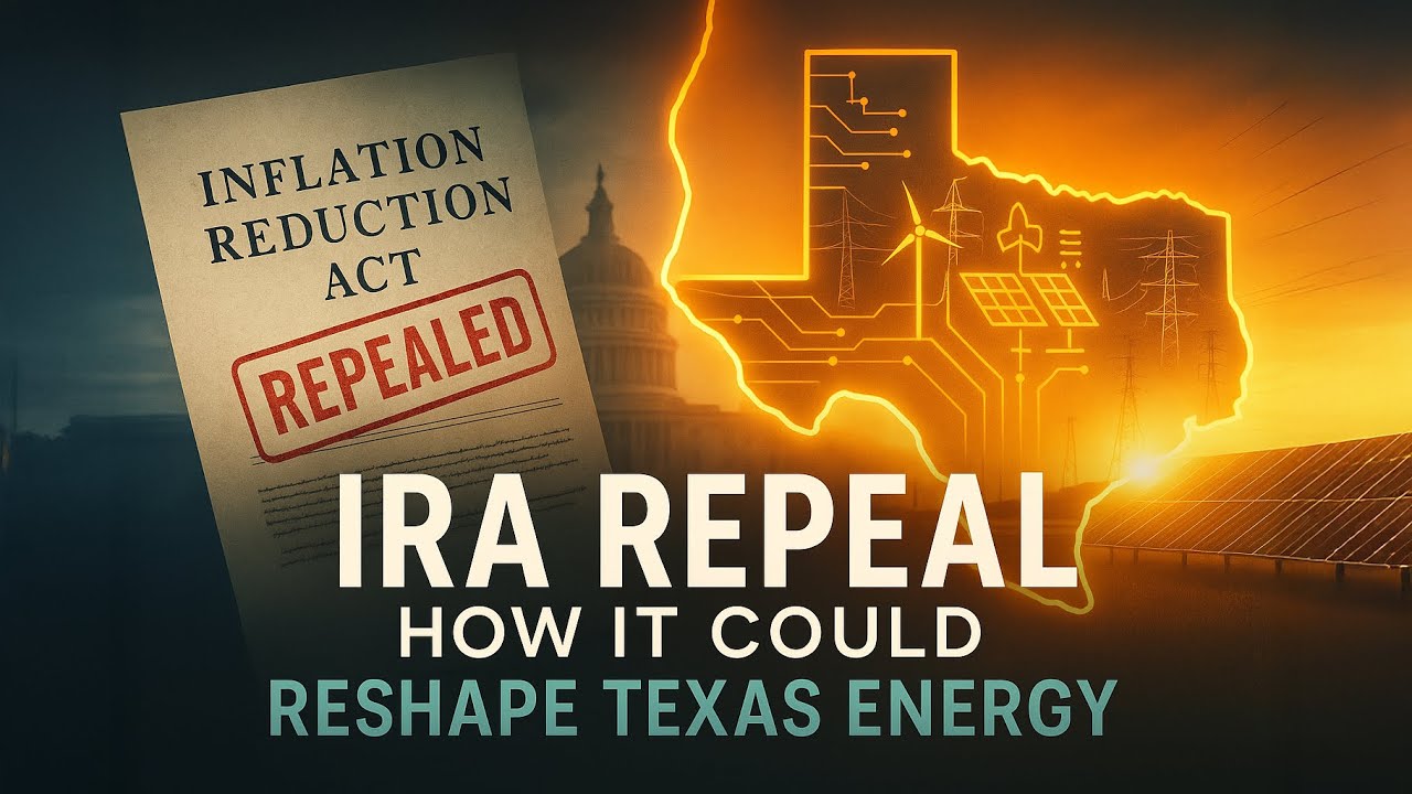 IRA Repeal: How It Could Reshape Texas Energy - YouTube