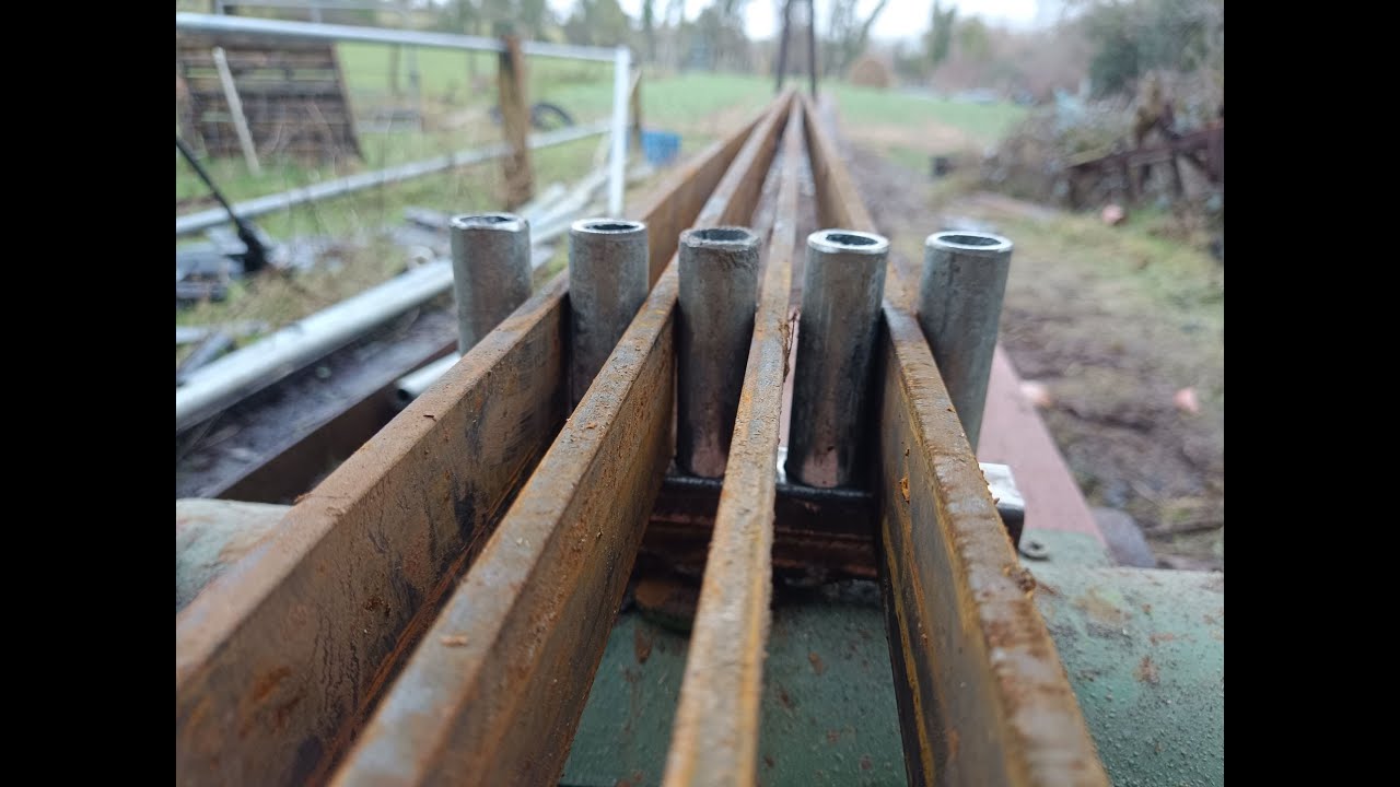 Simple Homemade Rail Transporter For The Narrow Gauge Railway - YouTube