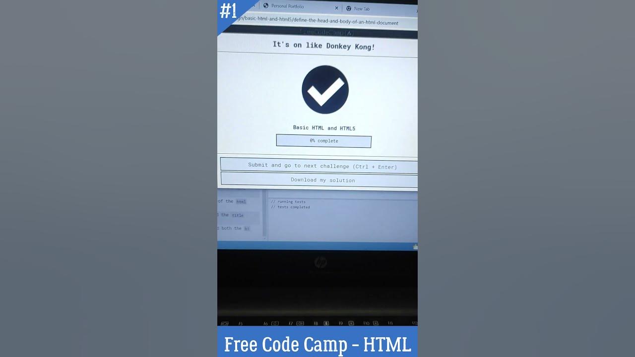 HTML FreeCodeCamp Course Review #1 - YouTube