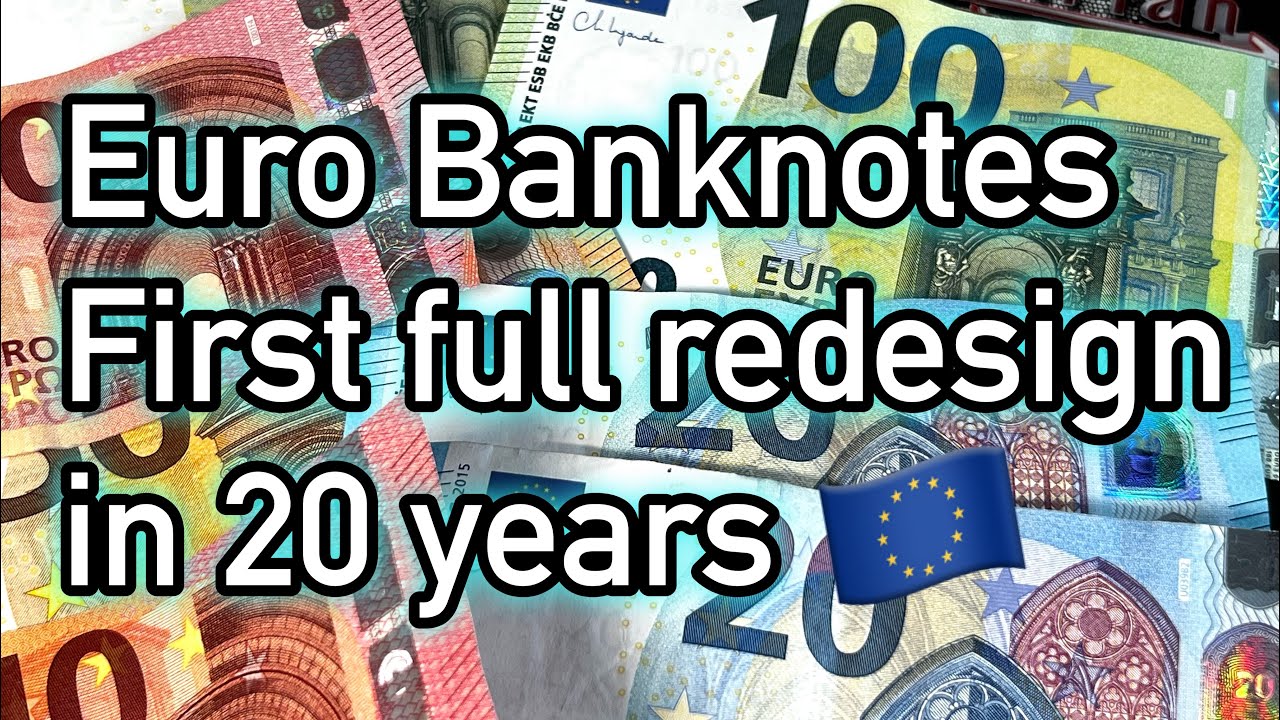 🚨 Breaking News: Euro banknotes are set for their first full redesign ...