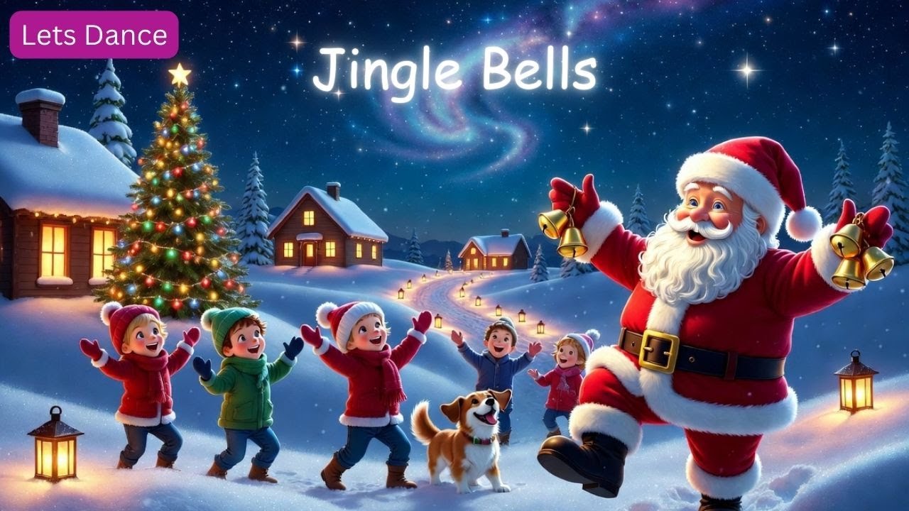 Jingle Bells Song I Dashing through the Snow I Christmas Sing Along ...