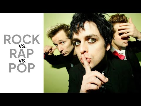 top rock vs. rap vs. pop song of each year (2000-2026)