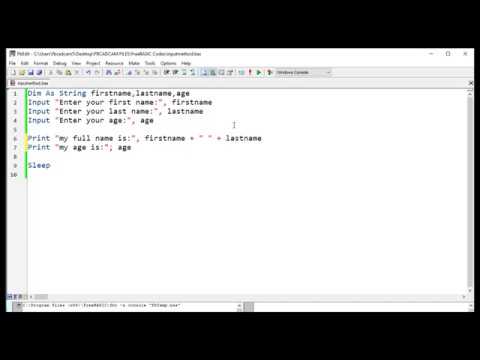 FBCadCam Tutorial: Input Method (FreeBASIC) # 2 - YouTube