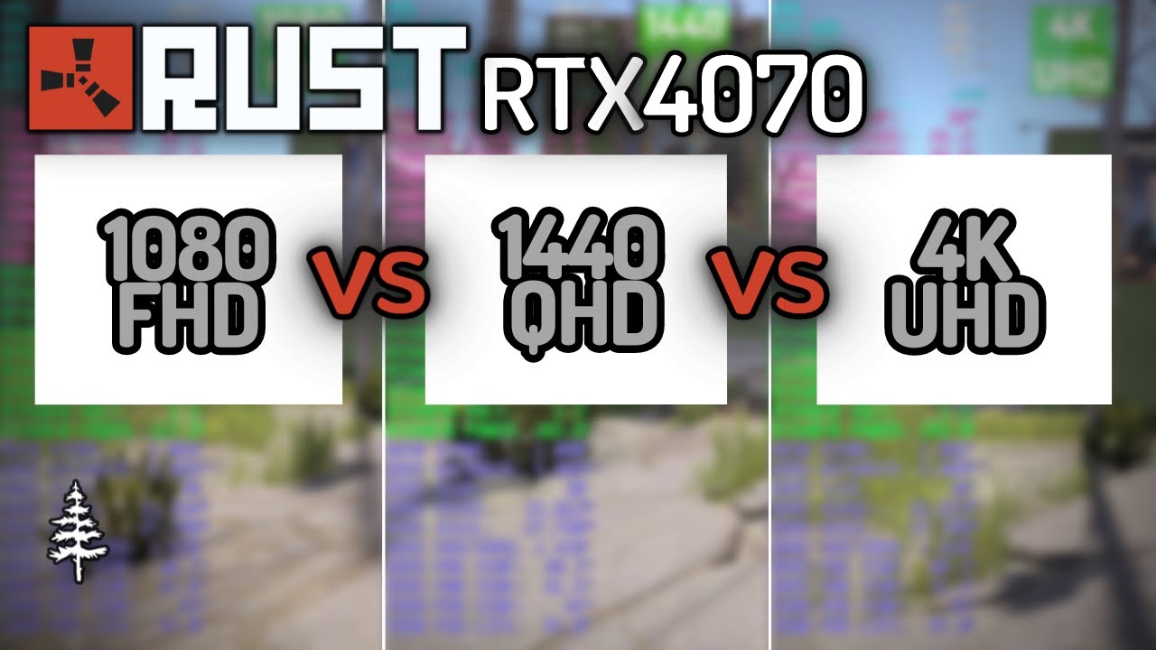 Rust 1080 Vs 1440 Vs 4K 4070 7800X3D 32GB DDR5 6000C30 Rust 1080 Vs 1440 Vs 4K 4070 7800X3D 32GB DDR5 6000C30