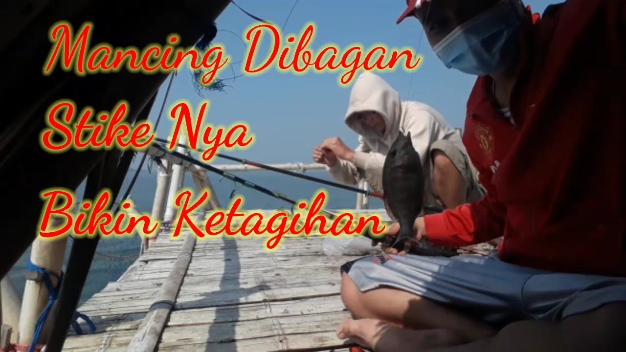 Mancing ikan krisi dan kapi-kapi bagan tengah. - YouTube