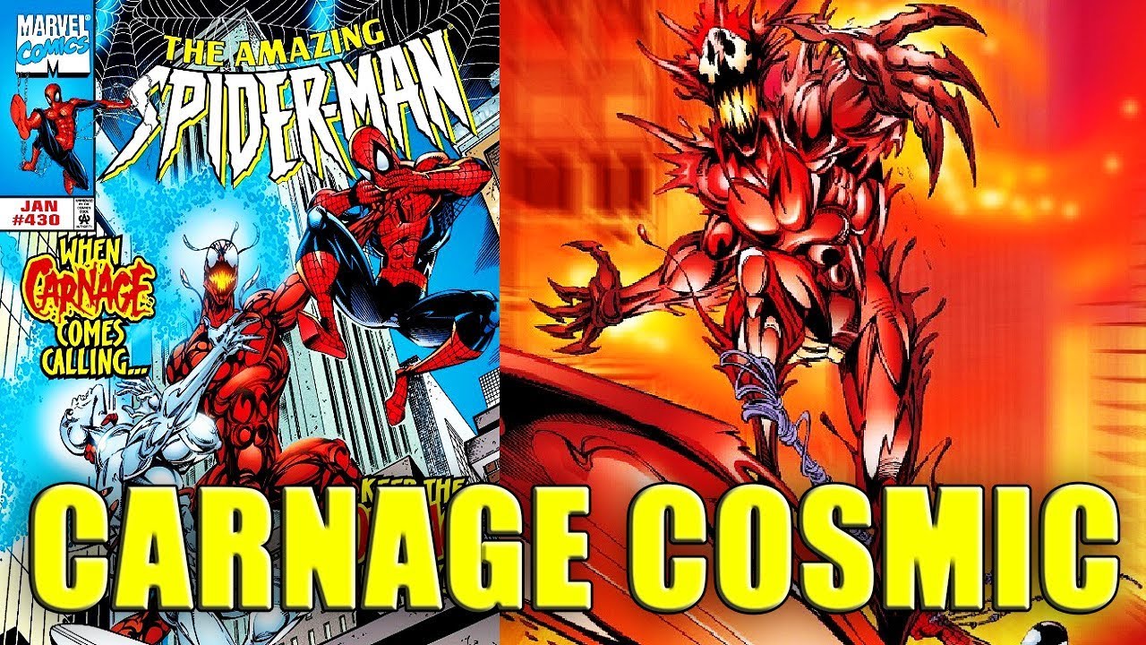 SILVER SURFER BECOMES CARNAGE (CARNAGE COSMIC) │ Comic History - YouTube