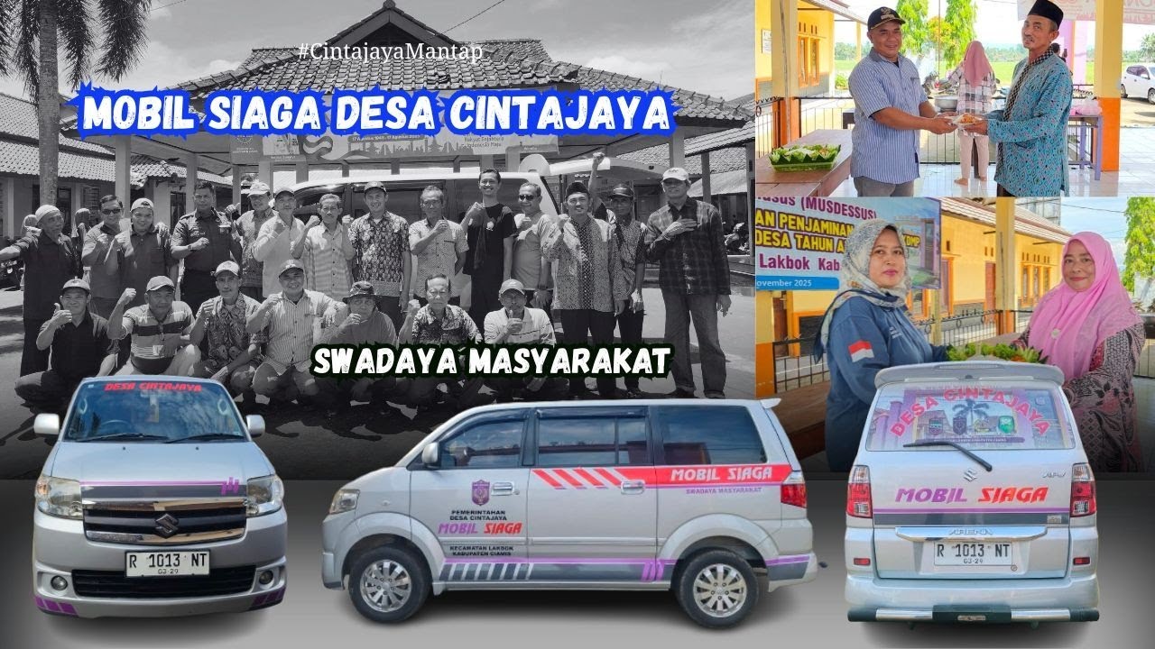 MOBIL SIAGA DESA CINTAJAYA - YouTube