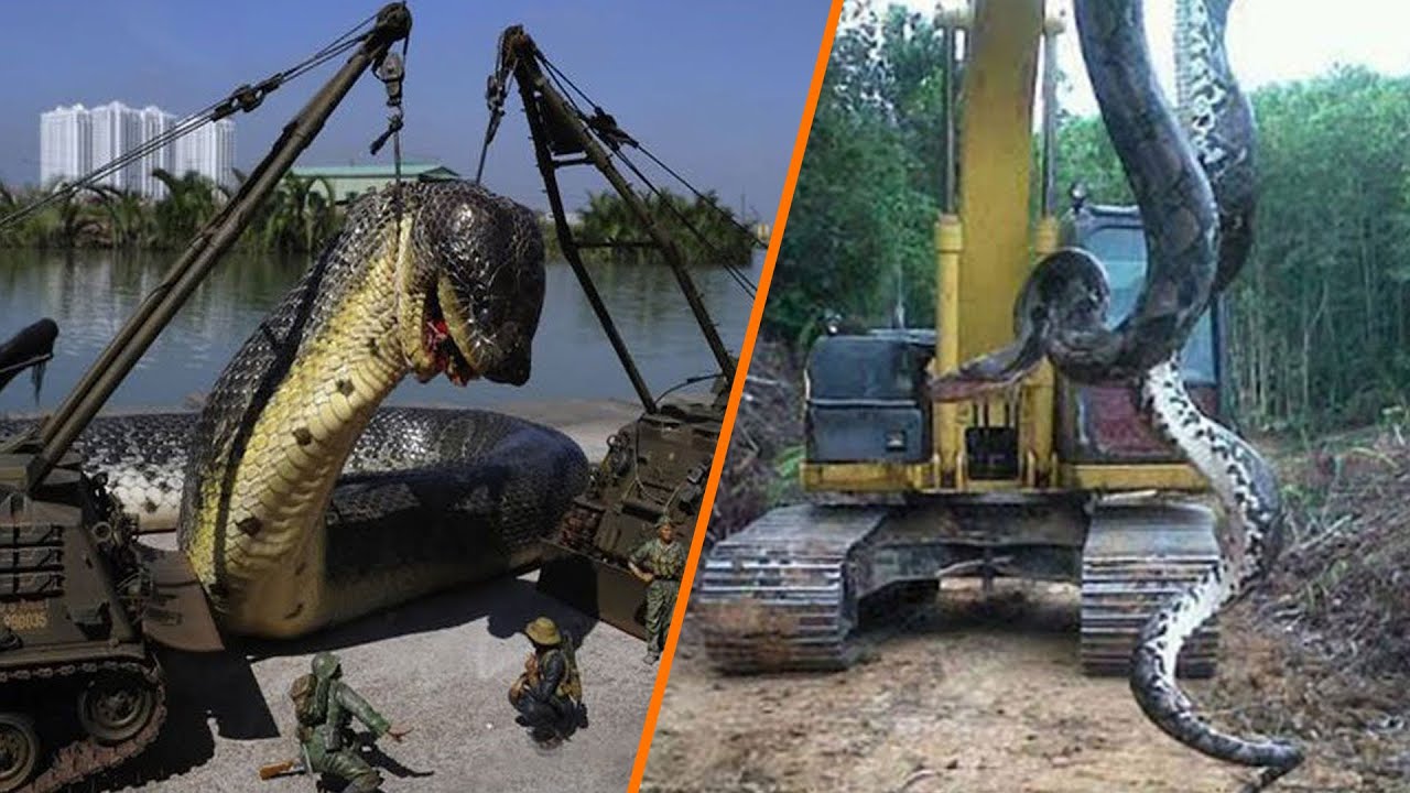 Top 10 Biggest Snakes Ever Caught On Camera - YouTube