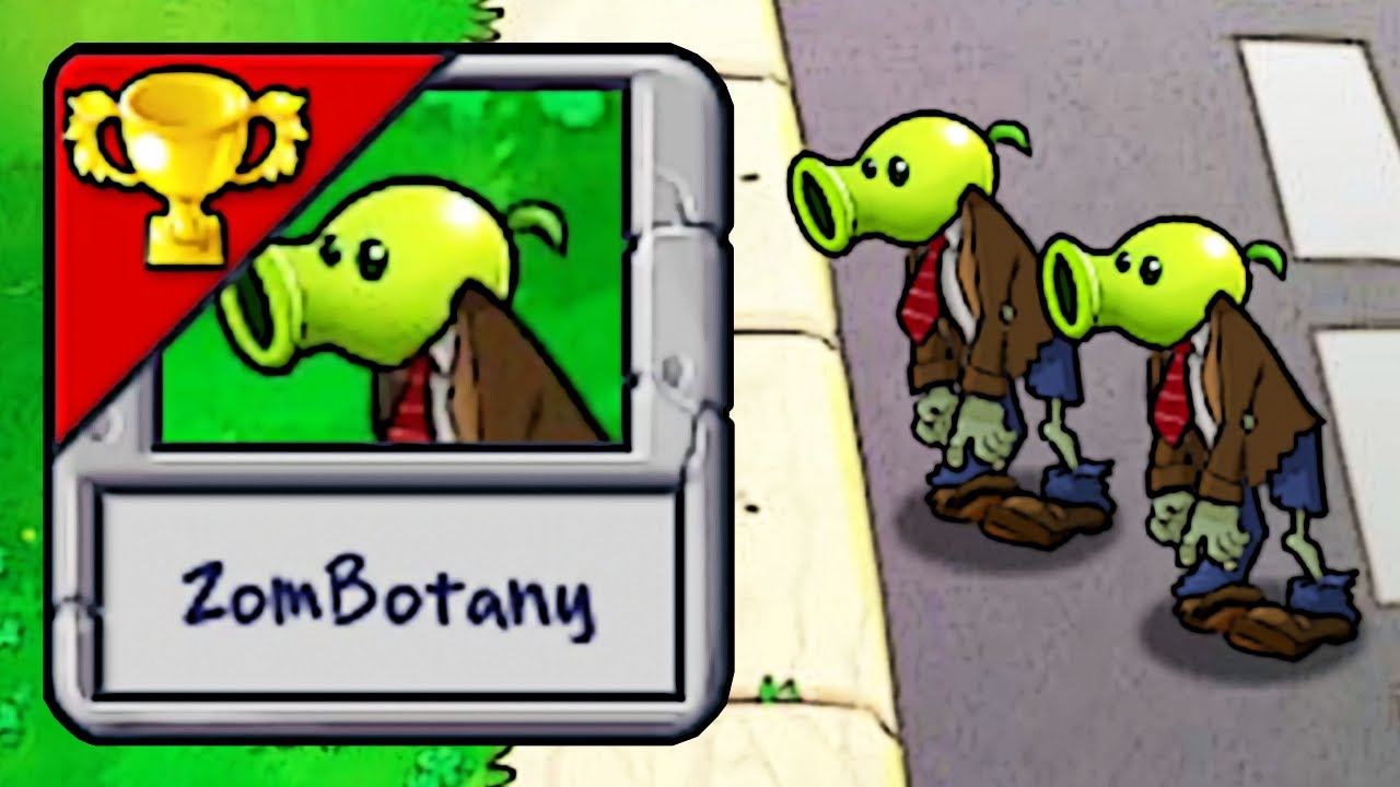 ZomBotany Mini-Game – Plants vs. Zombies - YouTube
