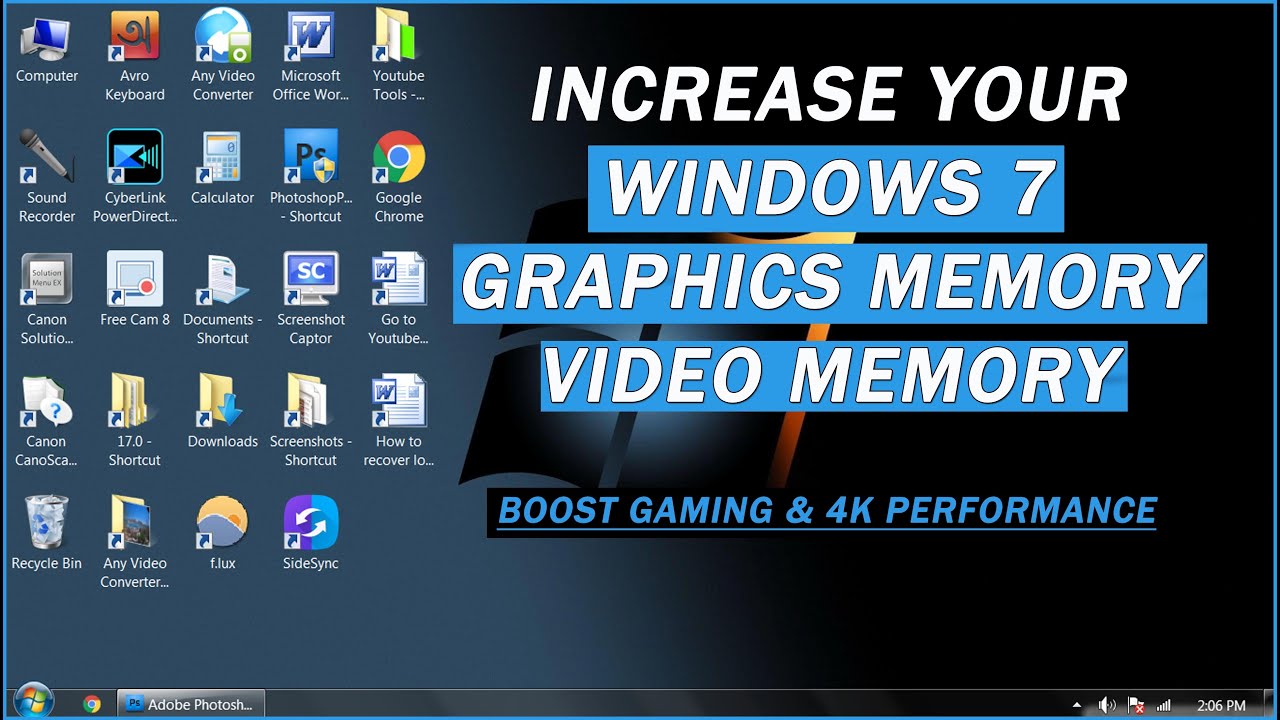 How To Increase Windows 7 Graphics Memory YouTube how-to-increase-windows-7-graphics-memory-youtube