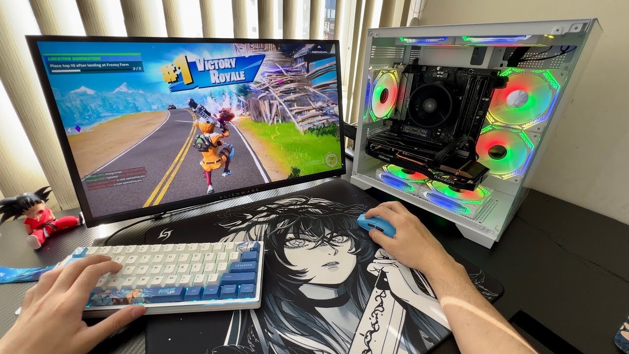 PC Gamer Montado para Rodar Tudo em FULL HD RX 7600 + Ryzen 5 5500 ...