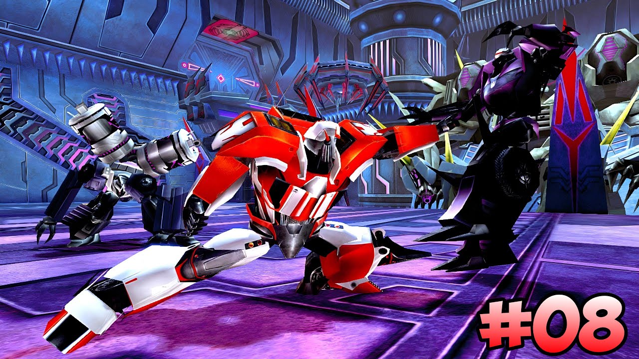 Transformers Prime: The Game - Part 8 - The Escape (3ds Gameplay) - YouTube