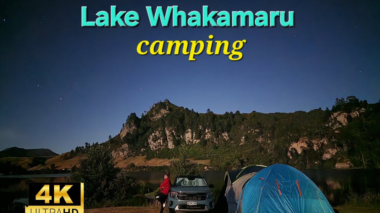 1st Camping Experience in New Zealand/ Lake Whakamaru/ Yogi bear movie location - YouTube