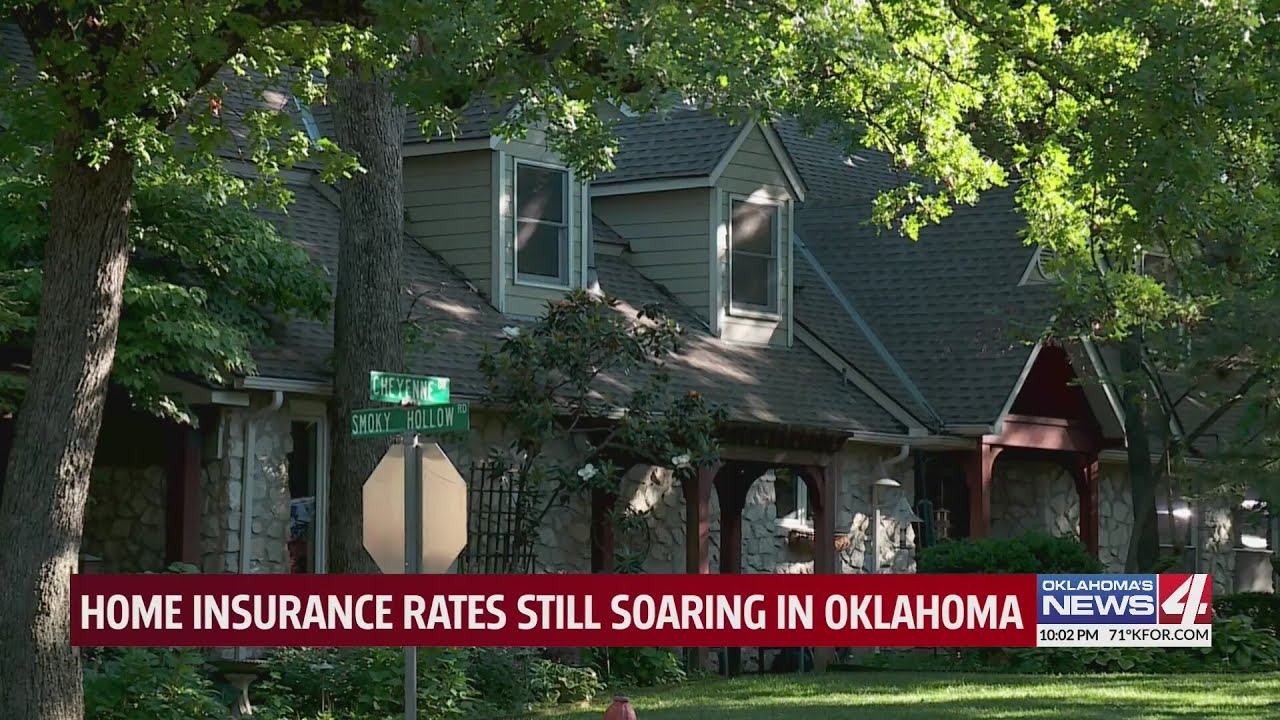 Home insurance rates still soaring in oklahoma - YouTube