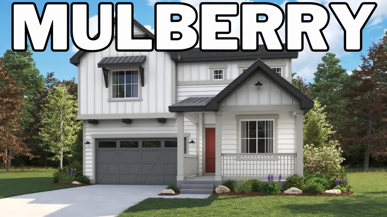 Inside Mulberry by Richmond American in Sterling Ranch - YouTube