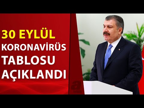 Sağlık Bakanlığı 30 Eylül 2021 kovid-19 vaka ve vefat tablosunu açıkladı! İşte detaylar... | A Haber