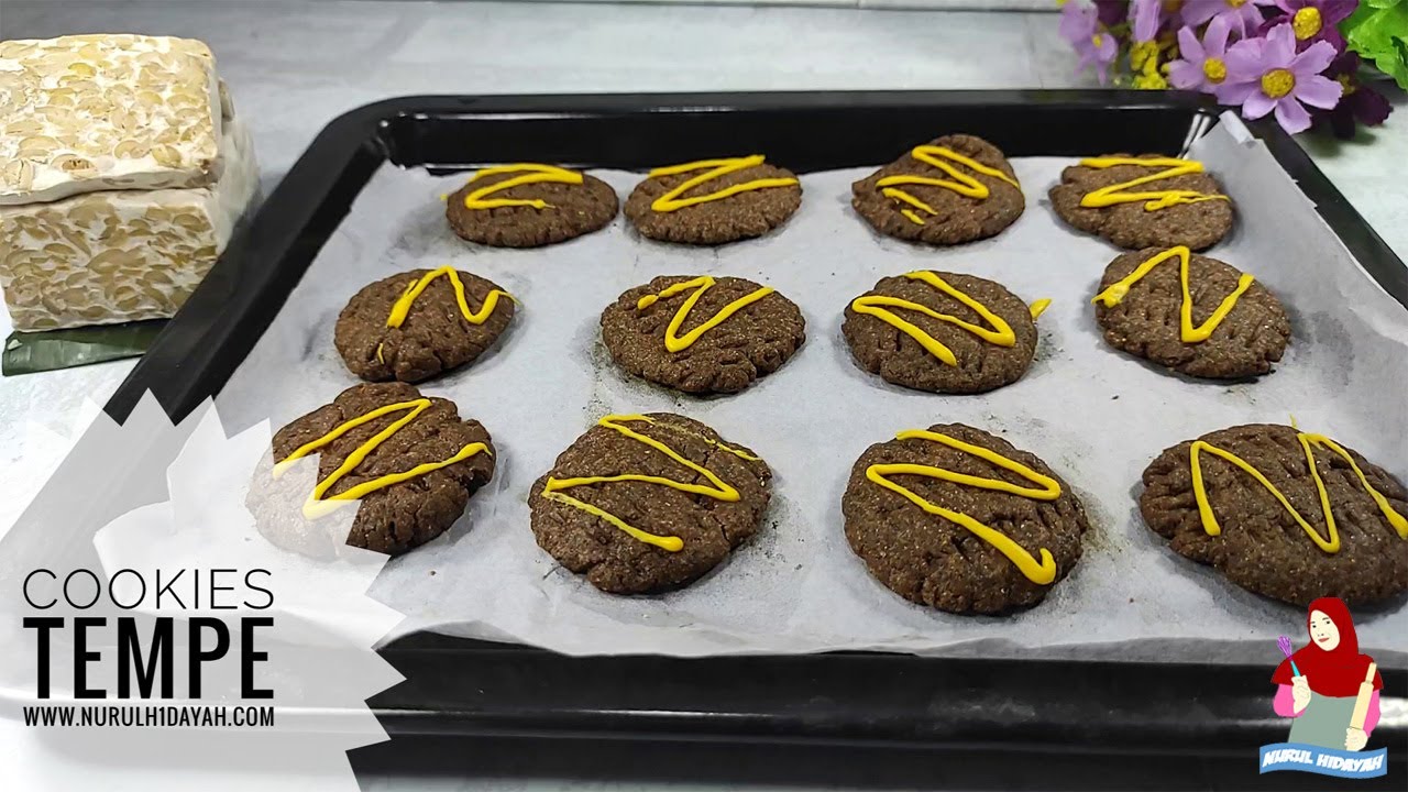 Cara Membuat COOKIES TEMPE COKLAT yang Enak - YouTube