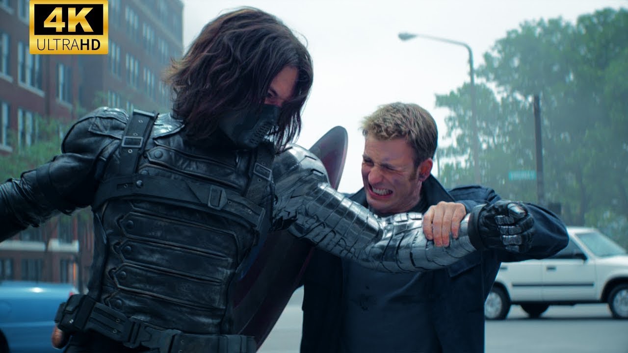 Marvel's Winter Soldier: The Most Intense Fight Sequences - YouTube