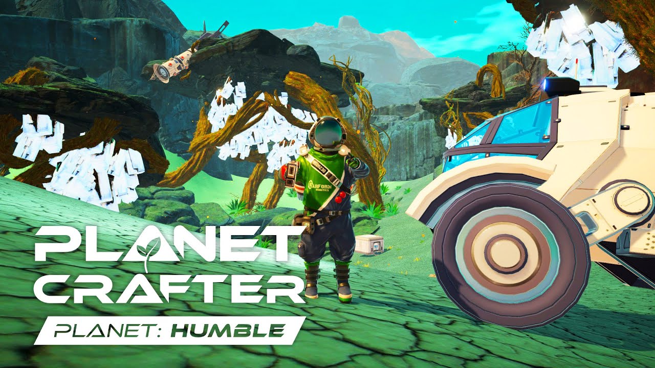 Planet Humble: Planet Crafter DLC - Building the Rover and Finding ...