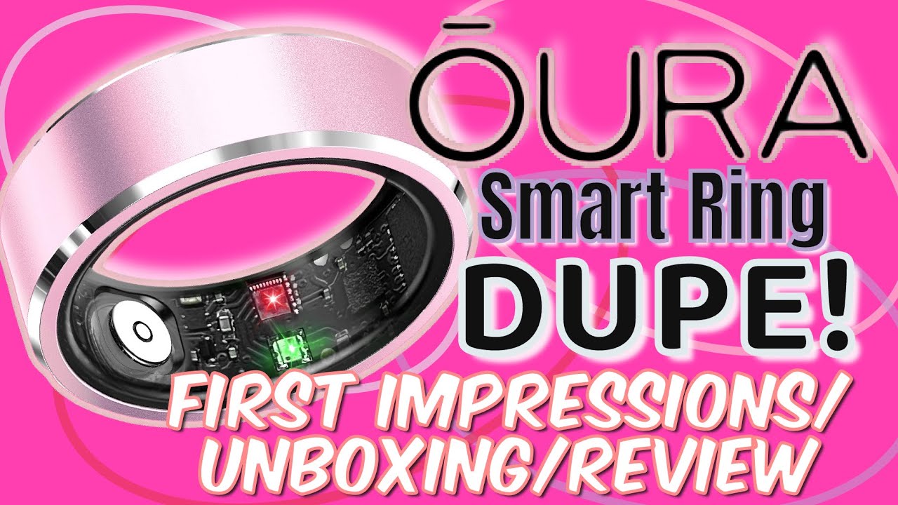 Oura Smart Ring Amazon Dupe First Impressions Unboxing Review! Price ...