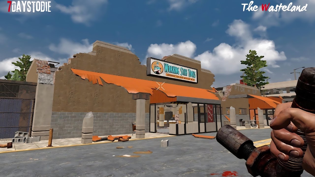 Raiding the Working Stiff Tools in search of an Anvil 7Days to Die Ep 5 ...