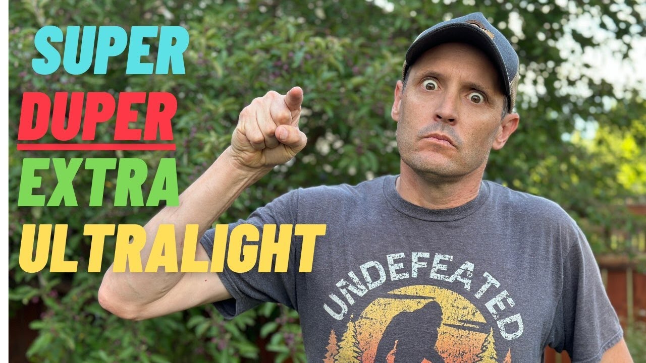 How to Backpack Super Duper Extra Ultralight! - YouTube
