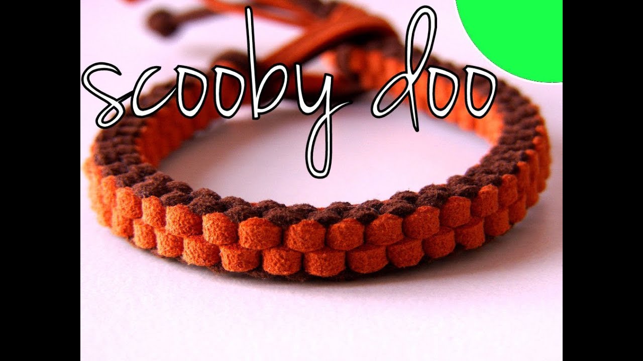 Tutorial DIY - Pulsera Nudo Scooby doo - YouTube